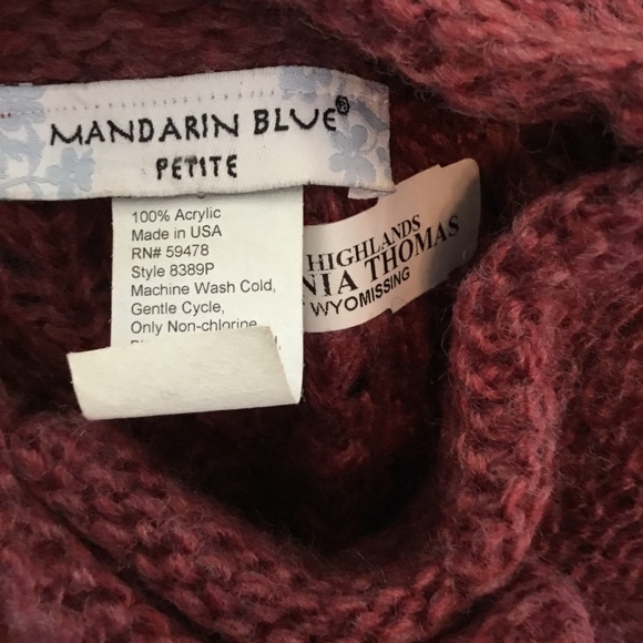 mandarin blue. | Sweaters | Vintage Cardigan Sweater Petite | Poshmark